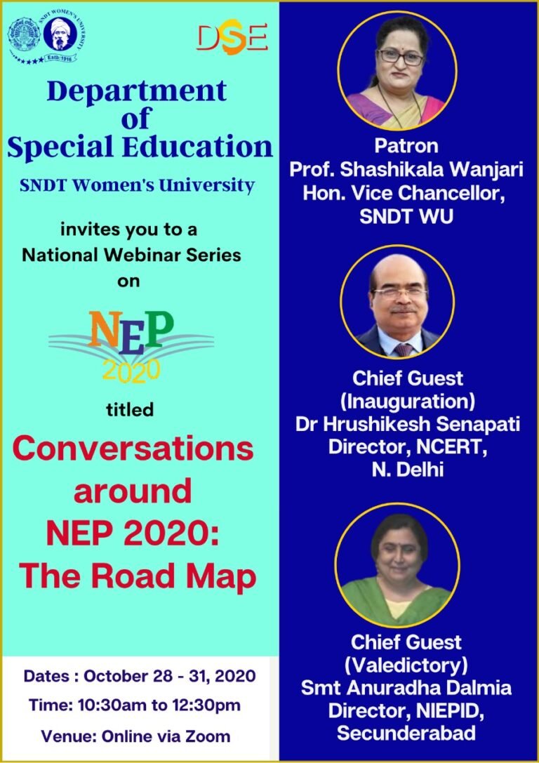 National Webinar Series on NEP titled ‘Conversations on NEP 2020: The ... National Webinar Series on NEP titled ‘Conversations on NEP 2020: The ...